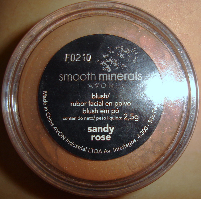 Guia Chic: Blush Smooth Minerals Sandy Rose - Avon