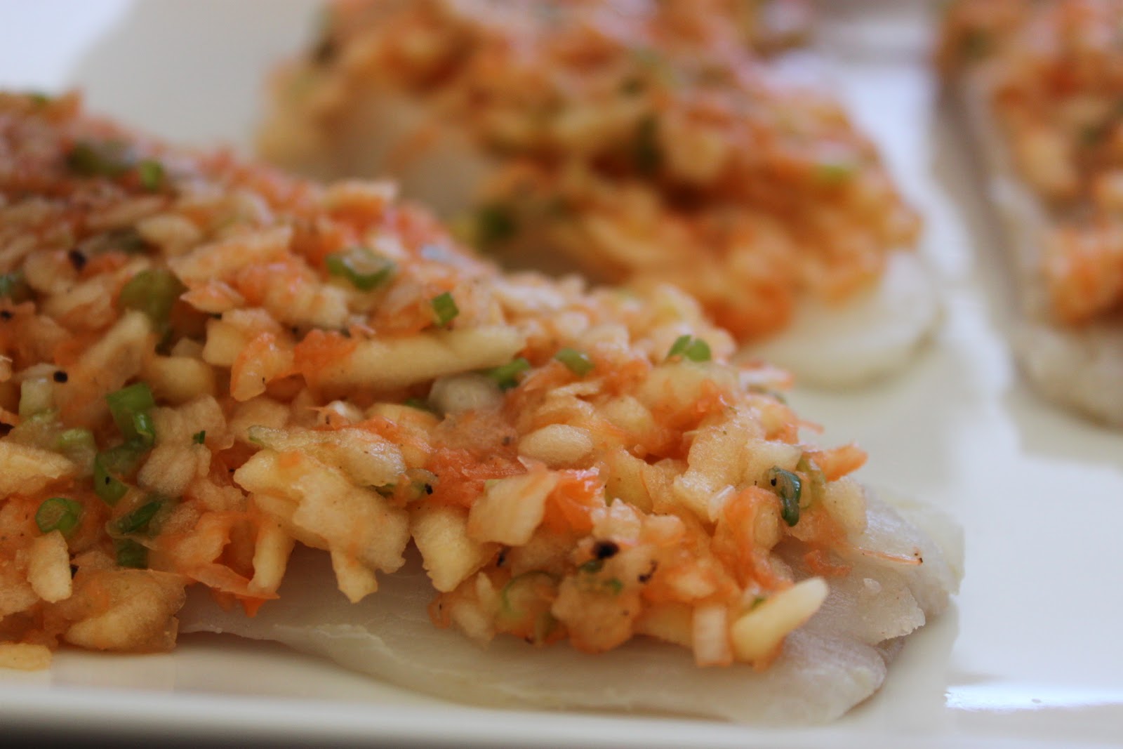 Cooper Cookin': Apple-Stuffed Baked Fish