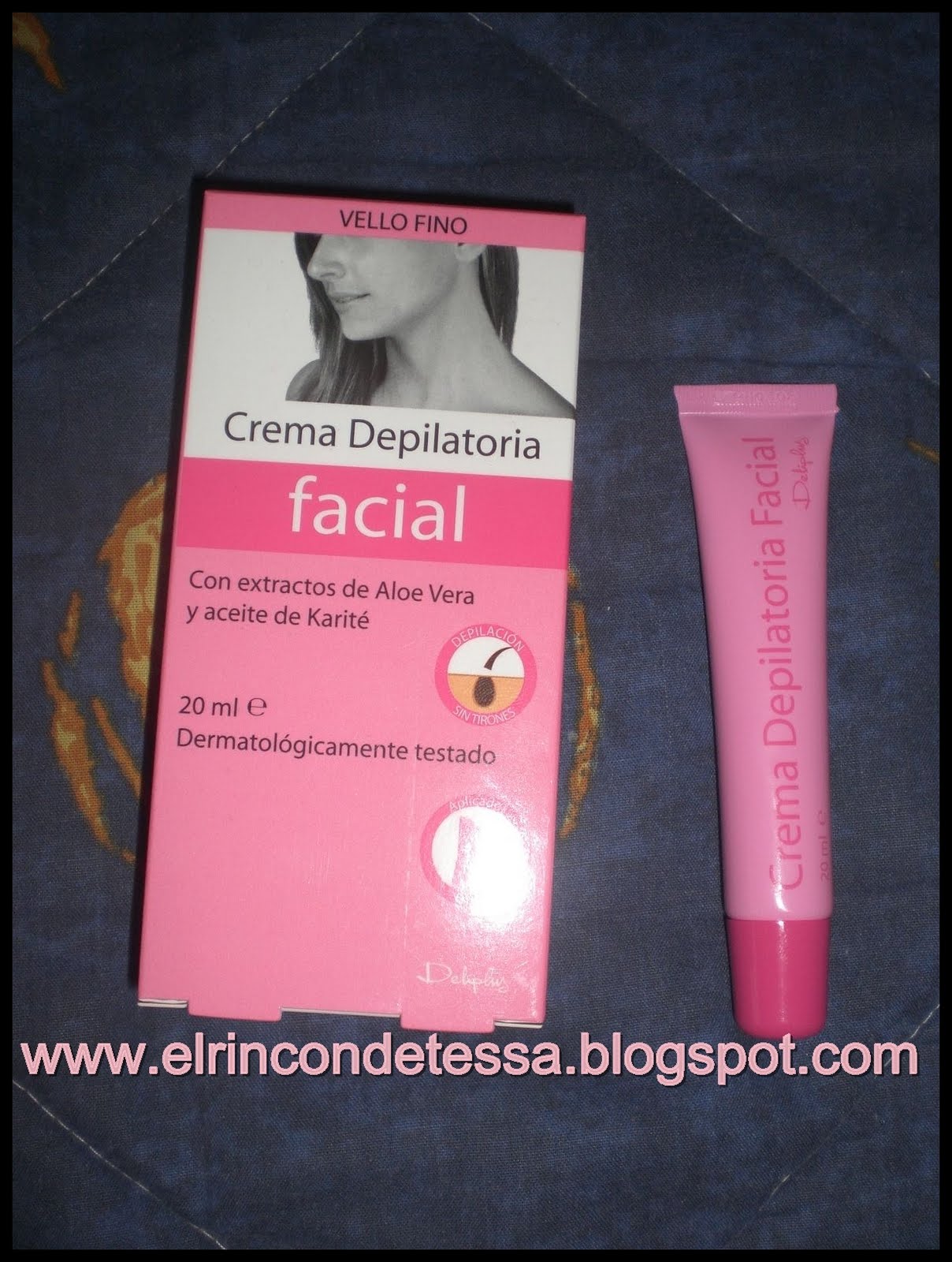 El Rincon de Tessa: Deliplus Crema Facial Depilatoria