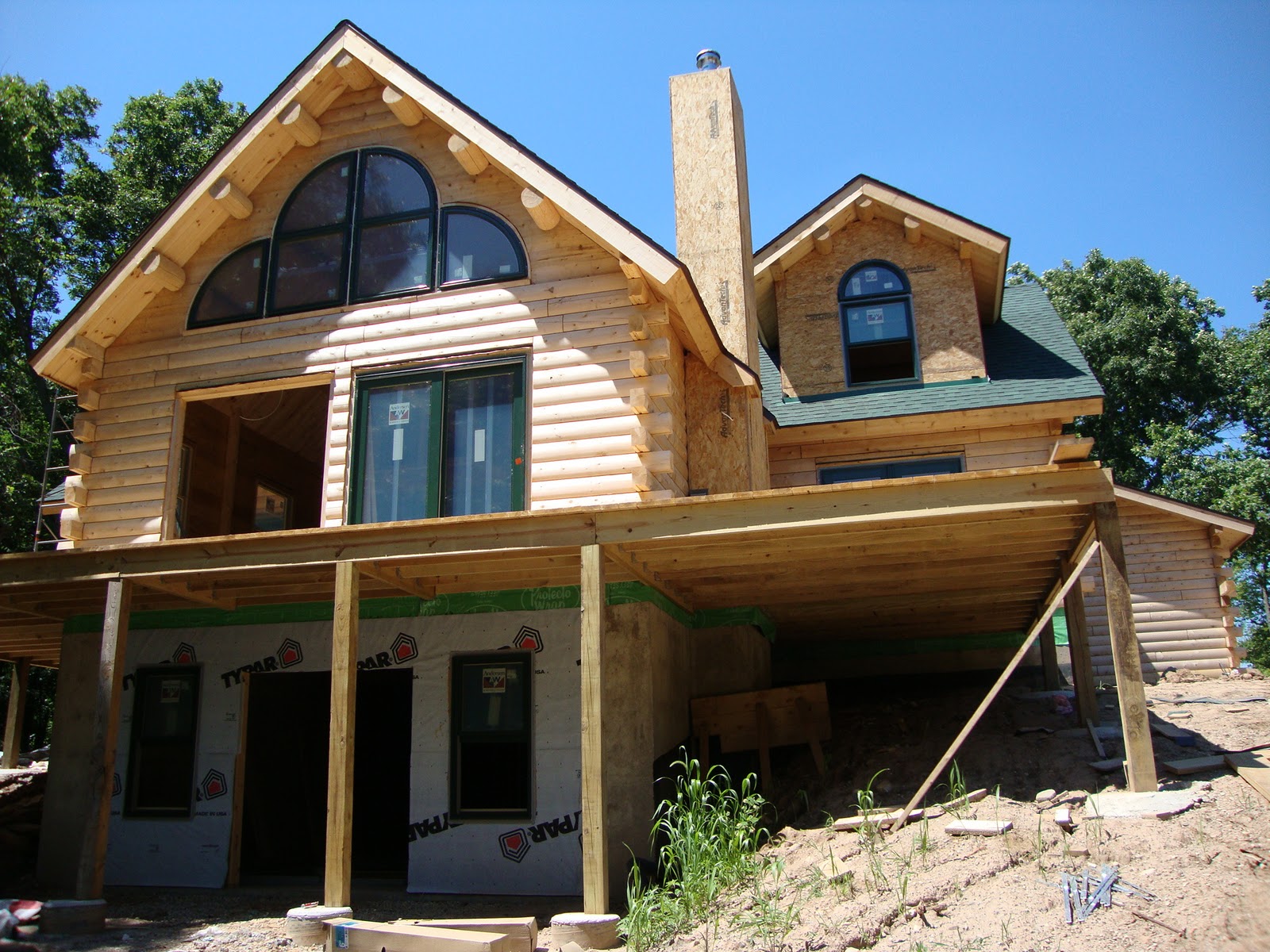 PATRIOT LOG HOME BUILDERS: WARD Cedar Log Homes
