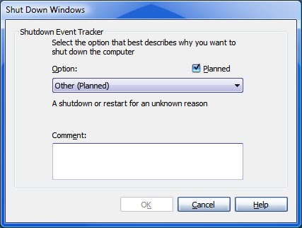 IT Specialist: Windows Server 2008 Shutdown Event Tracker Kapatmak