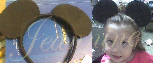 OREJAS DE MICKEY, COMO HACERLAS