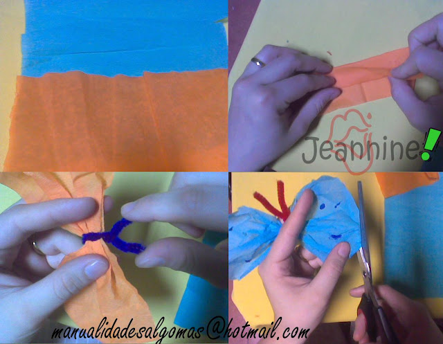 COMO HACER MARIPOSAS