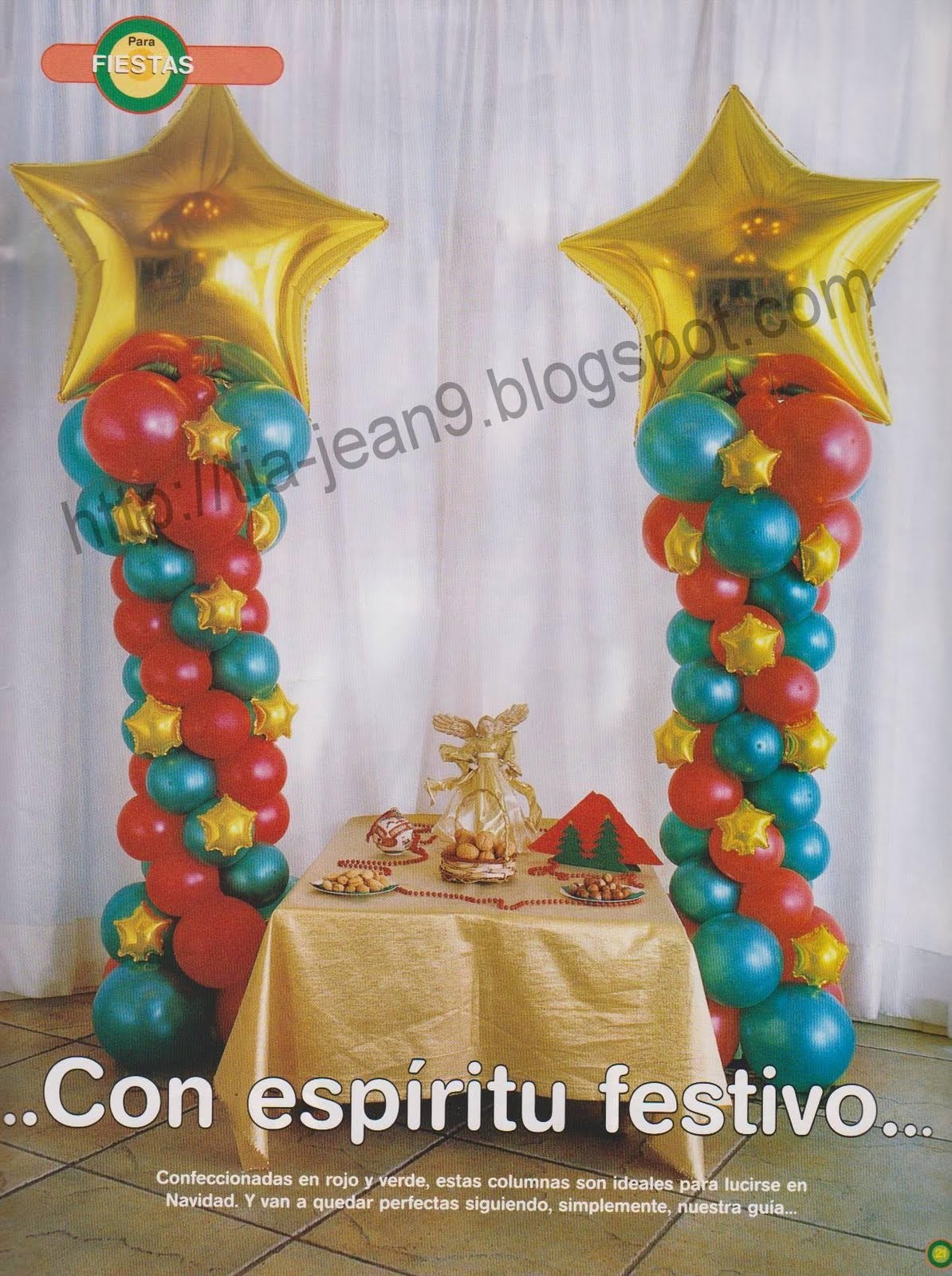 Columna de globos