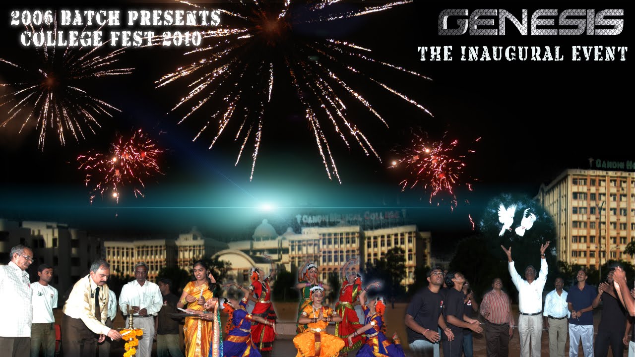 college fest: college fest brochure