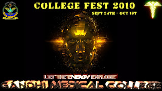 college fest: college fest brochure
