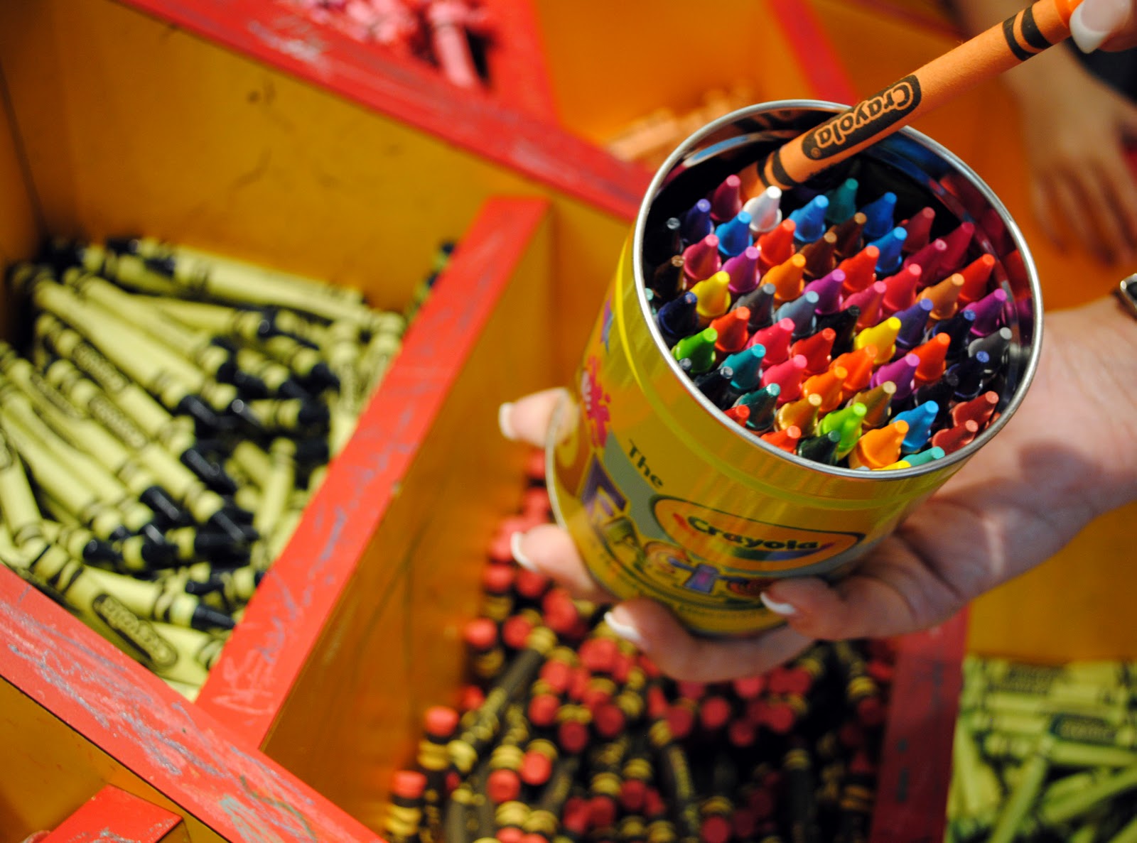 Live + Love + Teach = "Art": what's your favorite color crayon?