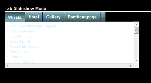 Cara Membuat Menu Multi Kolom dengan Tab Slide mode - Bambang Page