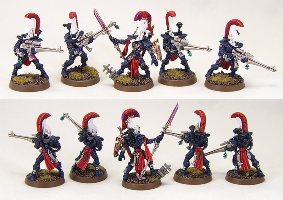 How do I paint These ELDAR in this scheme - Forum - DakkaDakka