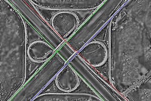 Mathematical Spectrum: Line Detection Using Hough Transform