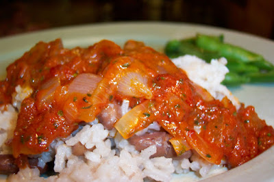 Orthodox Mothers Digest: Riz et Pois - Haitian Rice and Beans
