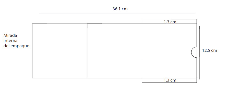 a tiempo : medidas para hacer la presentacion o caja de un cd o dvd