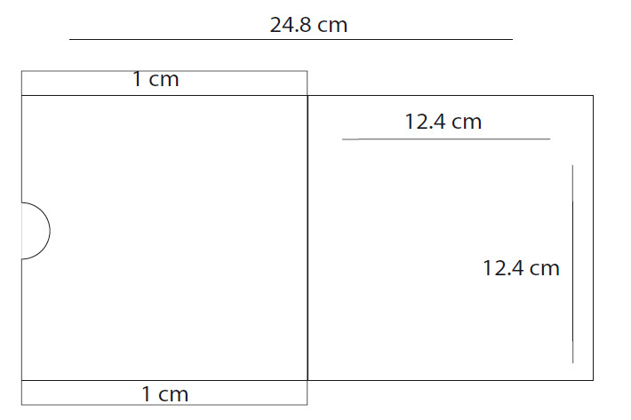 a tiempo : medidas para hacer la presentacion o caja de un cd o dvd