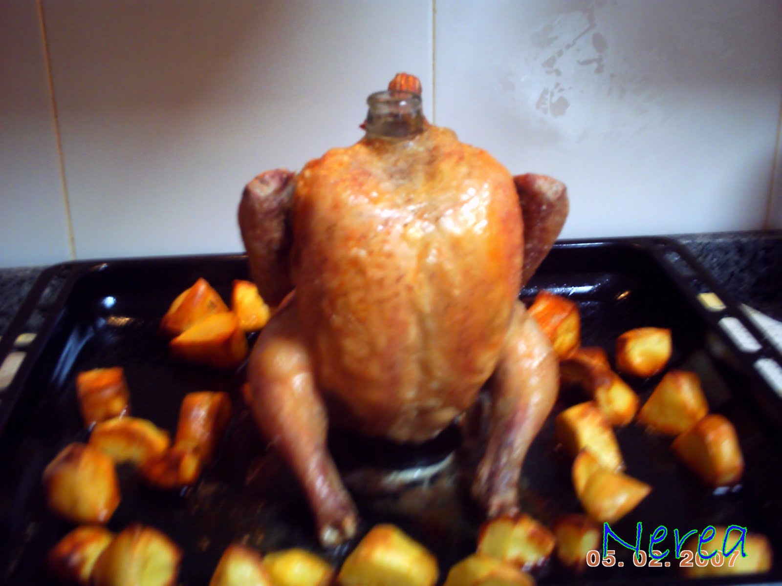 RECETAS DE ANDAR POR CASA: Pollo sentado