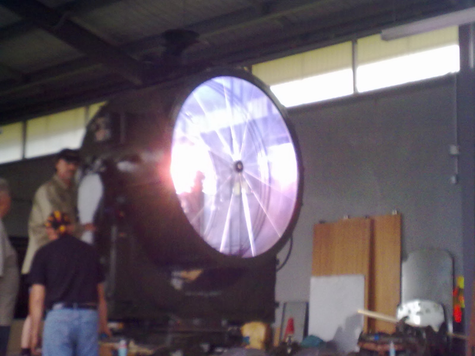 Bolly Blog: WW2 searchlight.