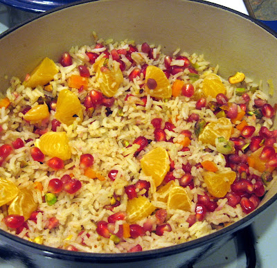 Food Is For Eating: Persian-Style Jeweled Rice