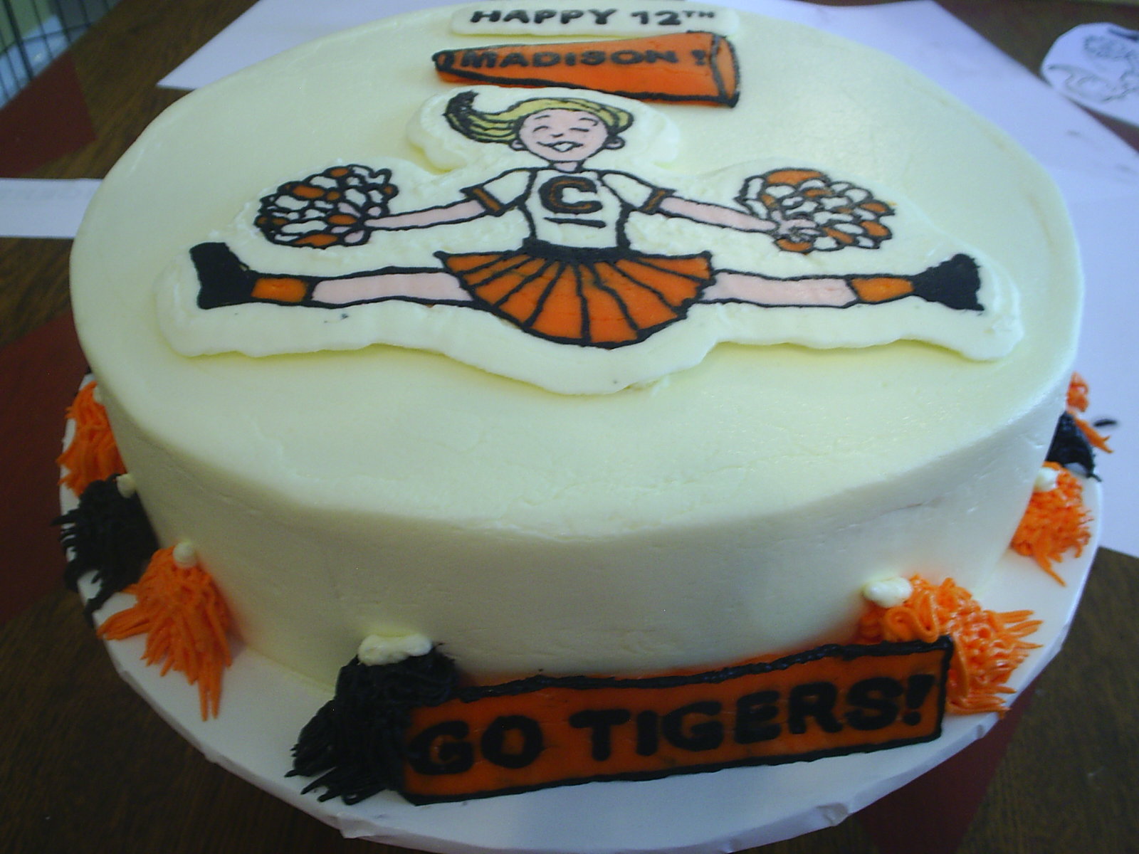 Cakes by Terri and Cameron: Cheerleader Cake