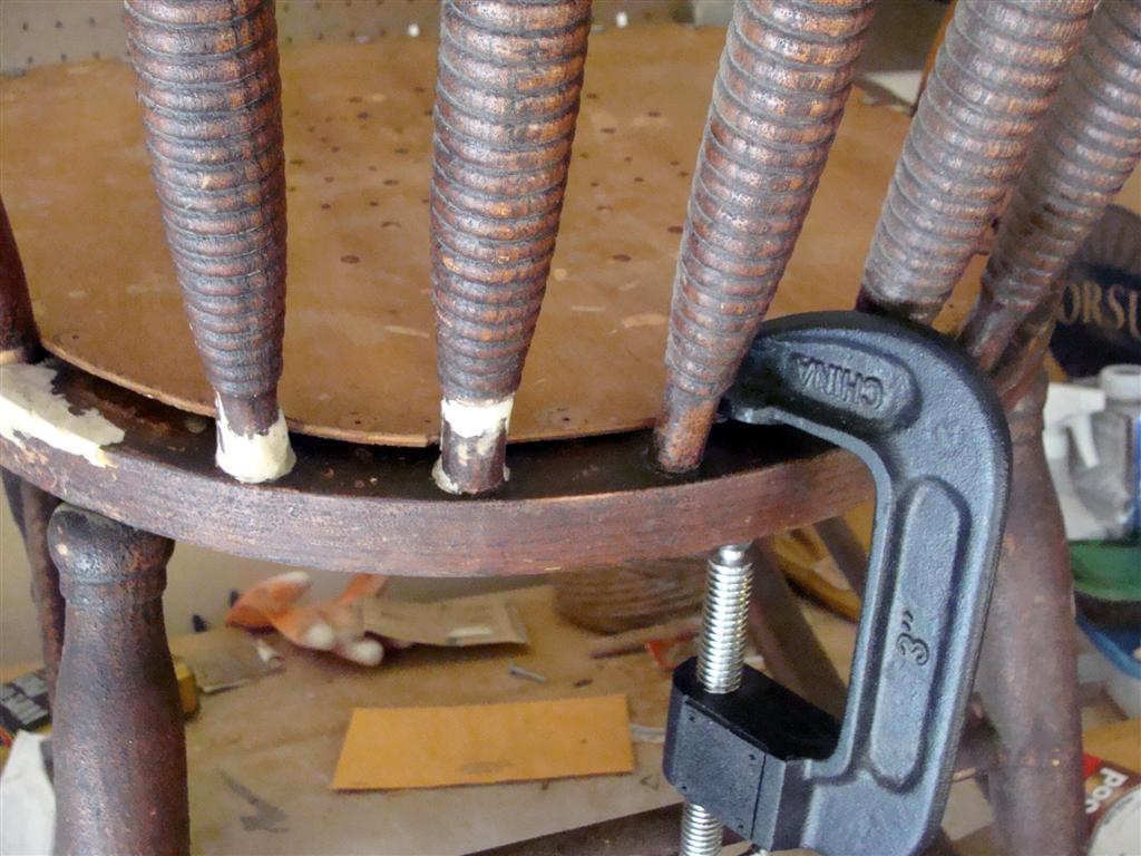 diddle dumpling: Before and After: Antique Rocking Chair Restoration