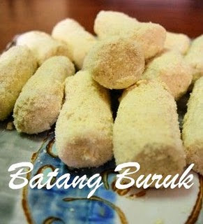 Pn Tay's Blog: Kuih Batang Buruk (Rotten Stem Biscuits)