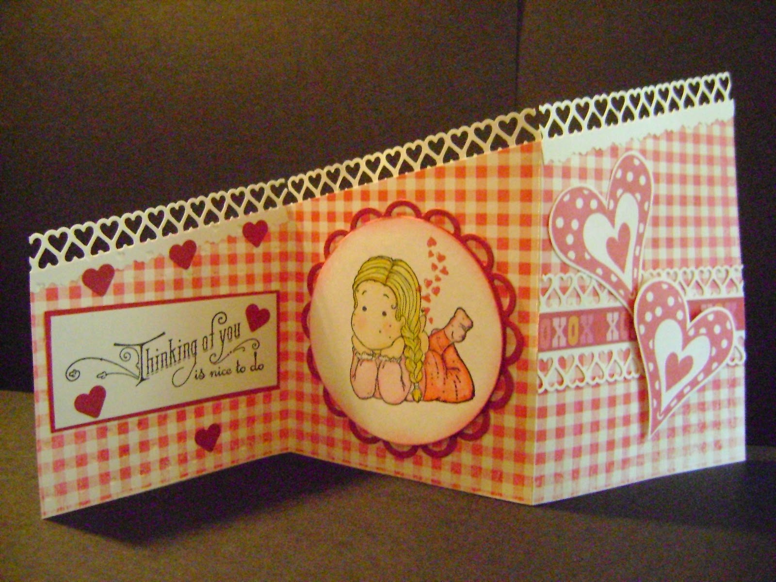 Stampwilly Designs: Tri-Fold Valentine