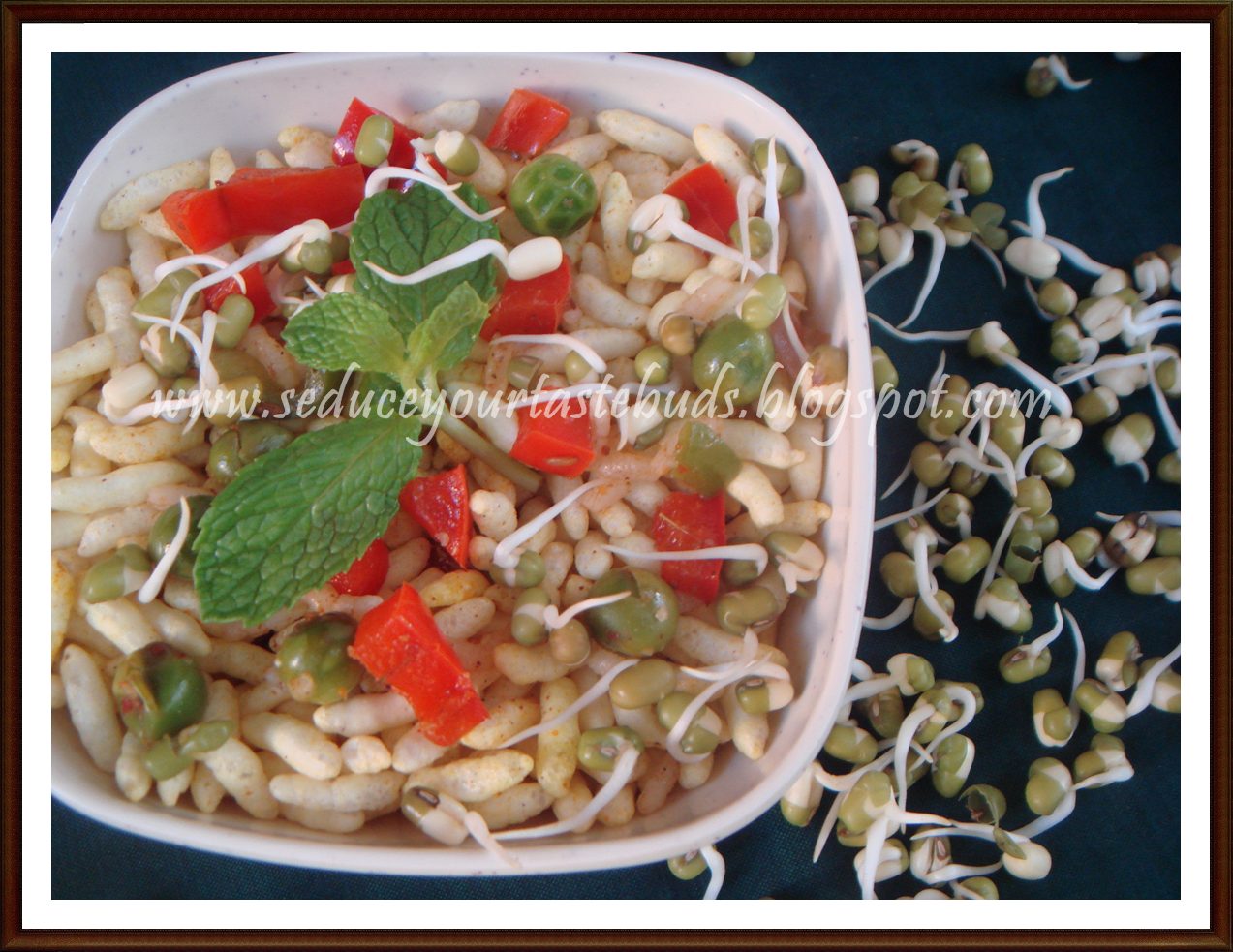 Sprouts,Veggies & Bhel Salad - Seduce Your Tastebuds...