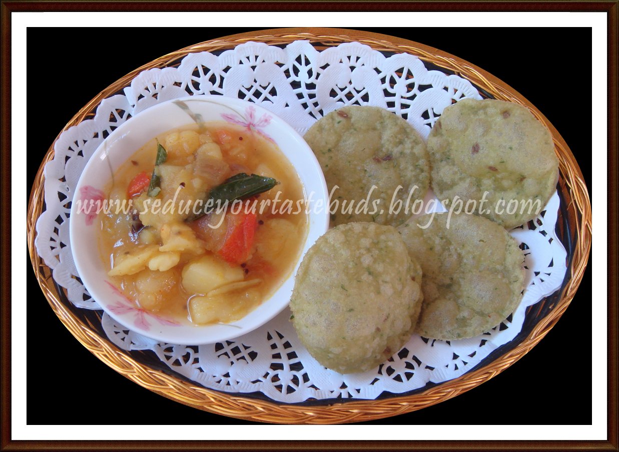 Palak Poori | Spinach Poori - Seduce Your Tastebuds...