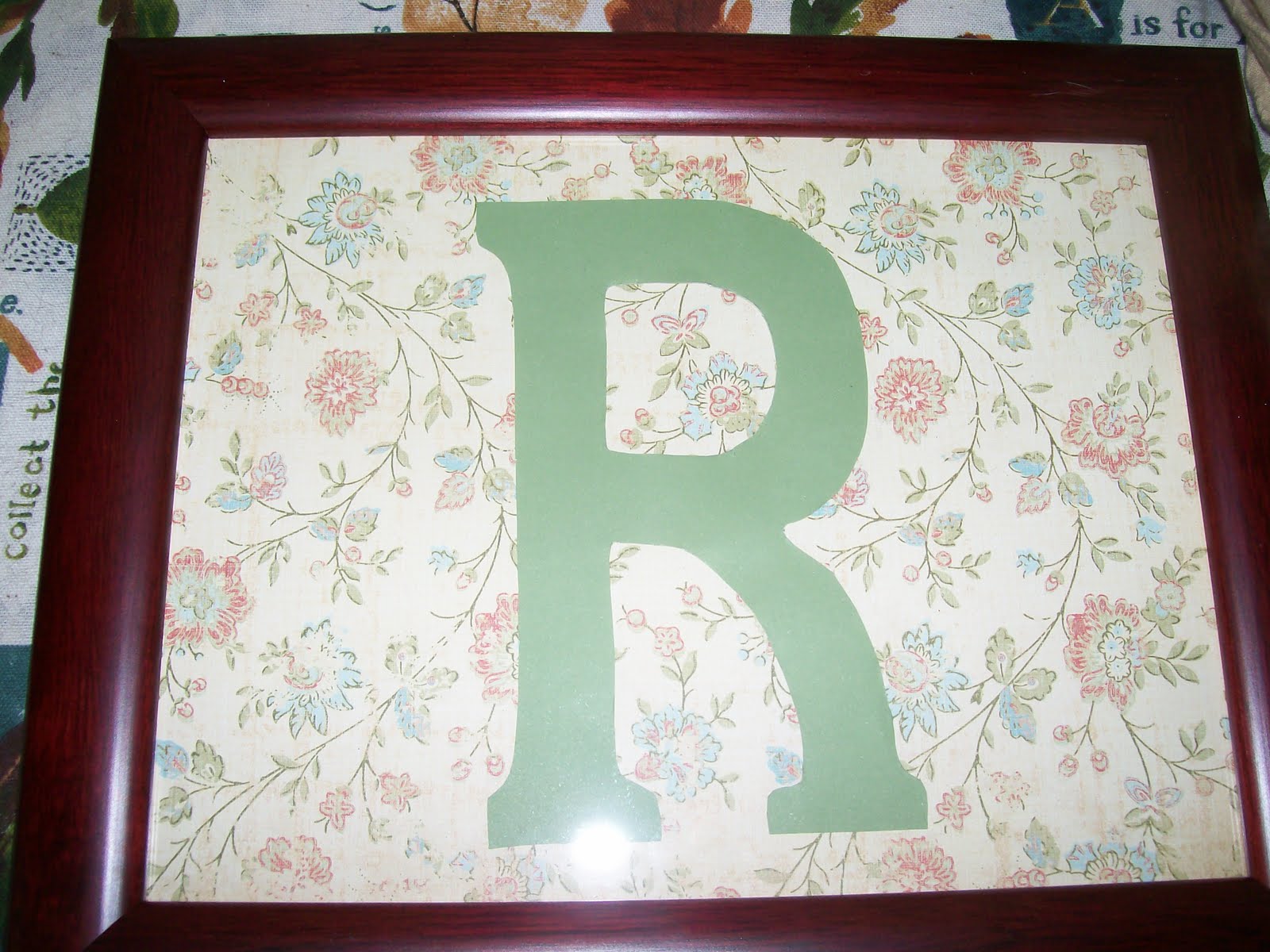 Easy Initial Art - Simply Sweet Home