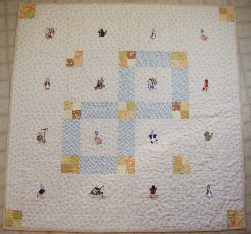 Overflow Creativity: Peter Rabbit Quilt