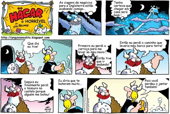 ღ _Cantinho_da_Leitura_ ღ: Hagar, o viking