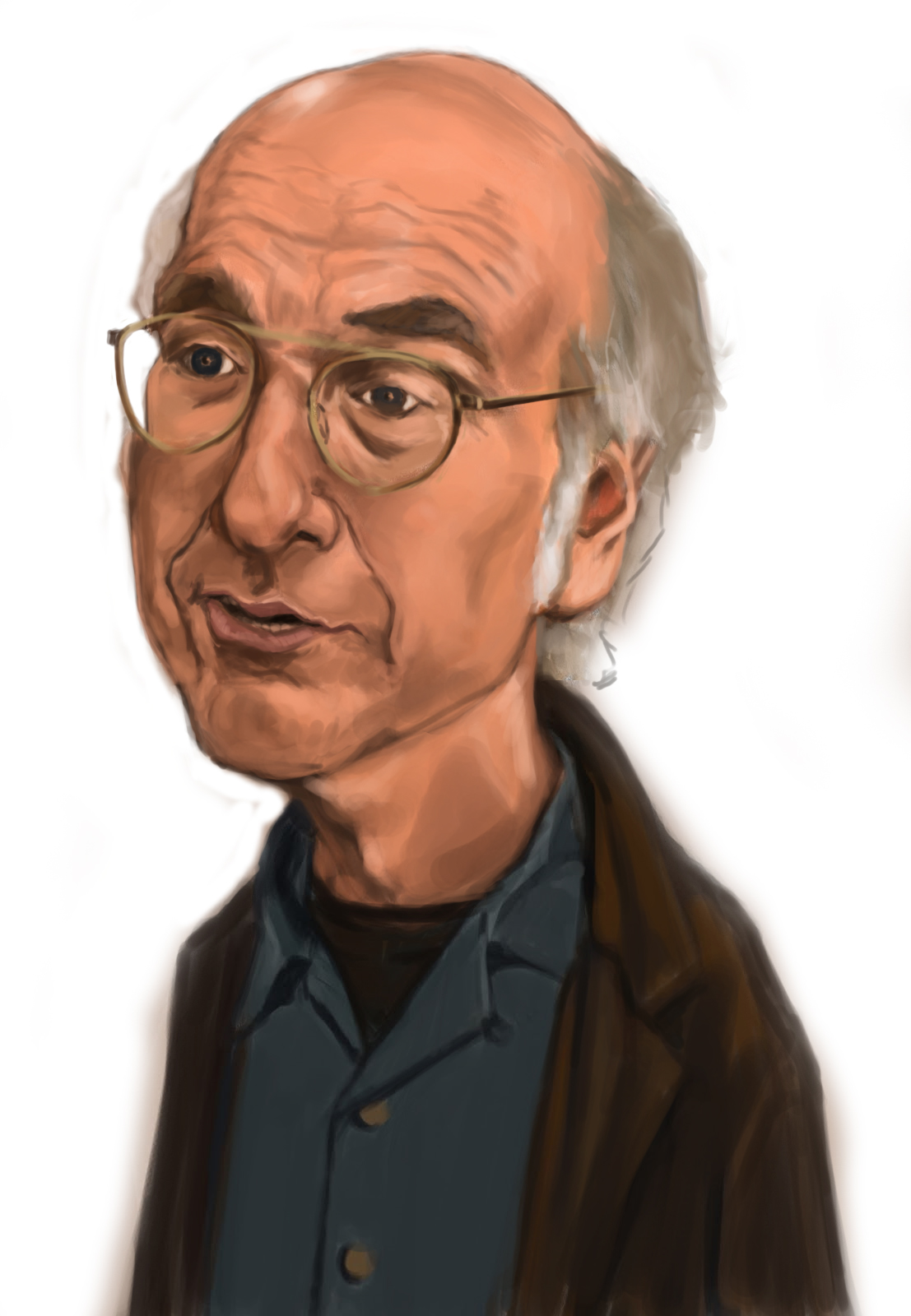Jason Horning Art: larry david take 2
