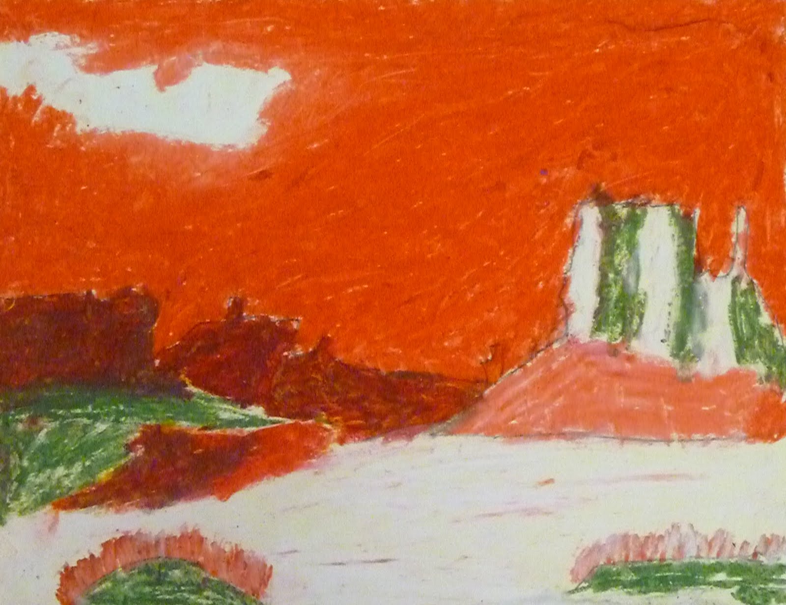 From the Sketchbook of Bridget Smith: Utah Landscapes