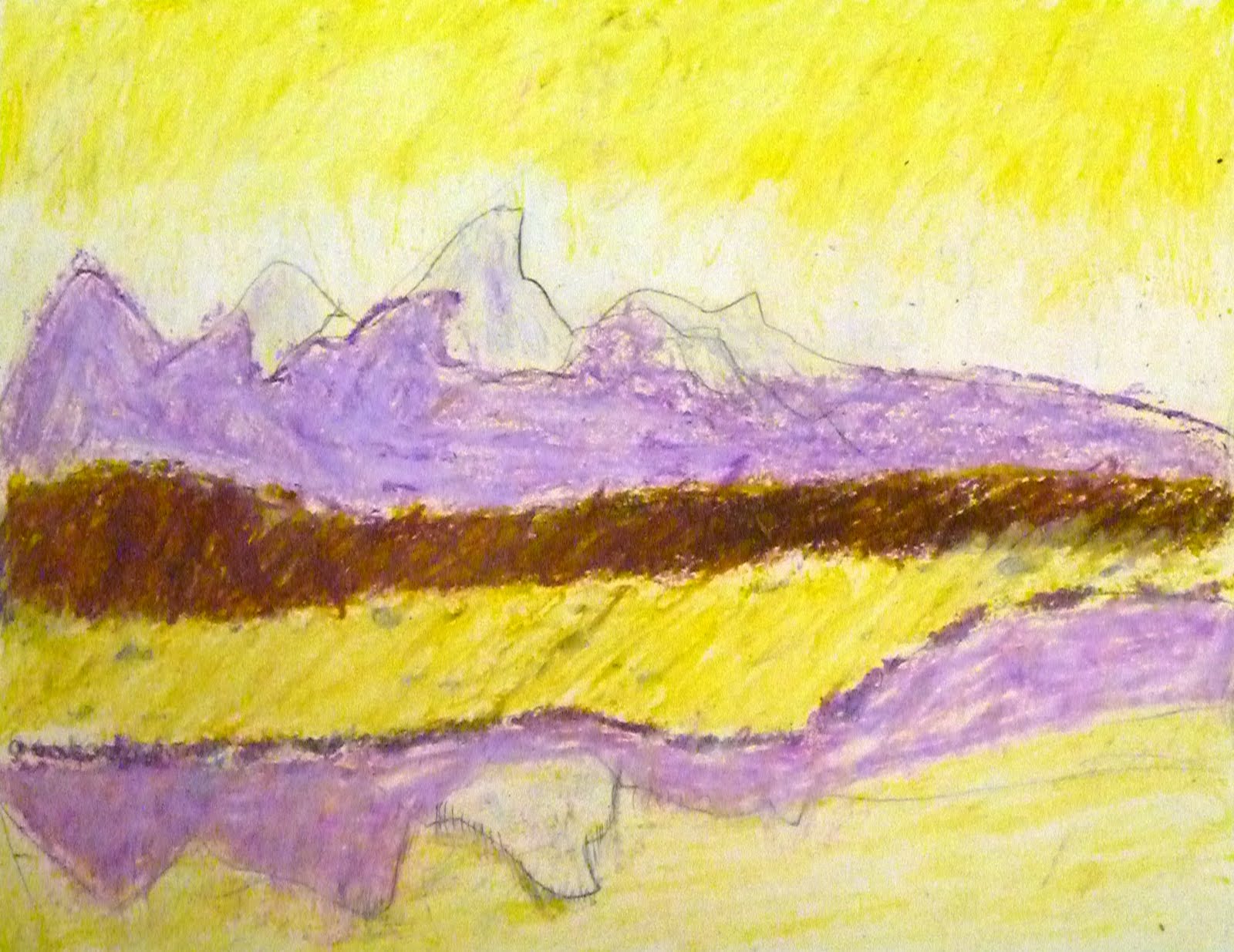 From the Sketchbook of Bridget Smith: Utah Landscapes