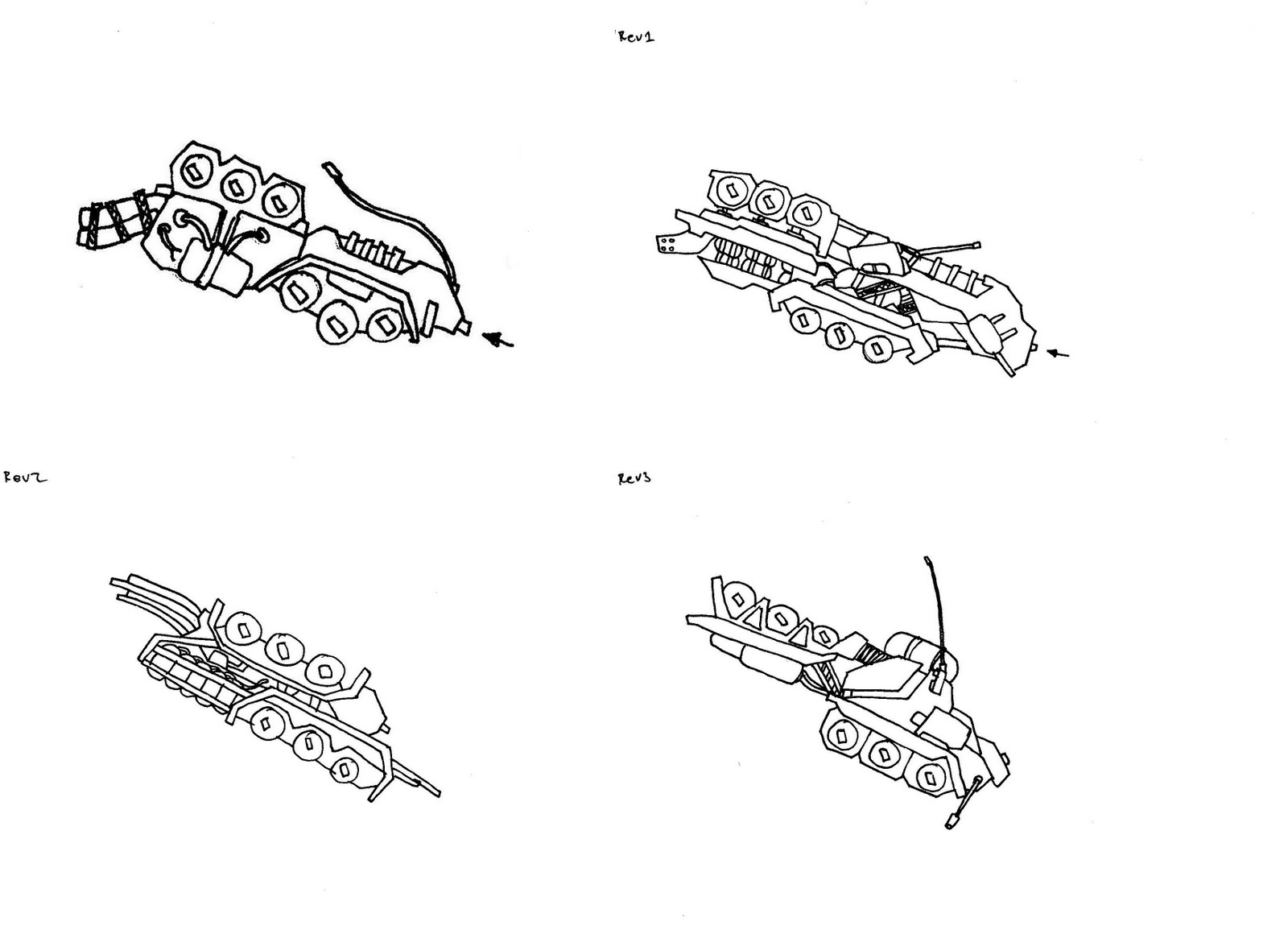 CG A&A - Self Initiated Major Project: Mech 1 Hull