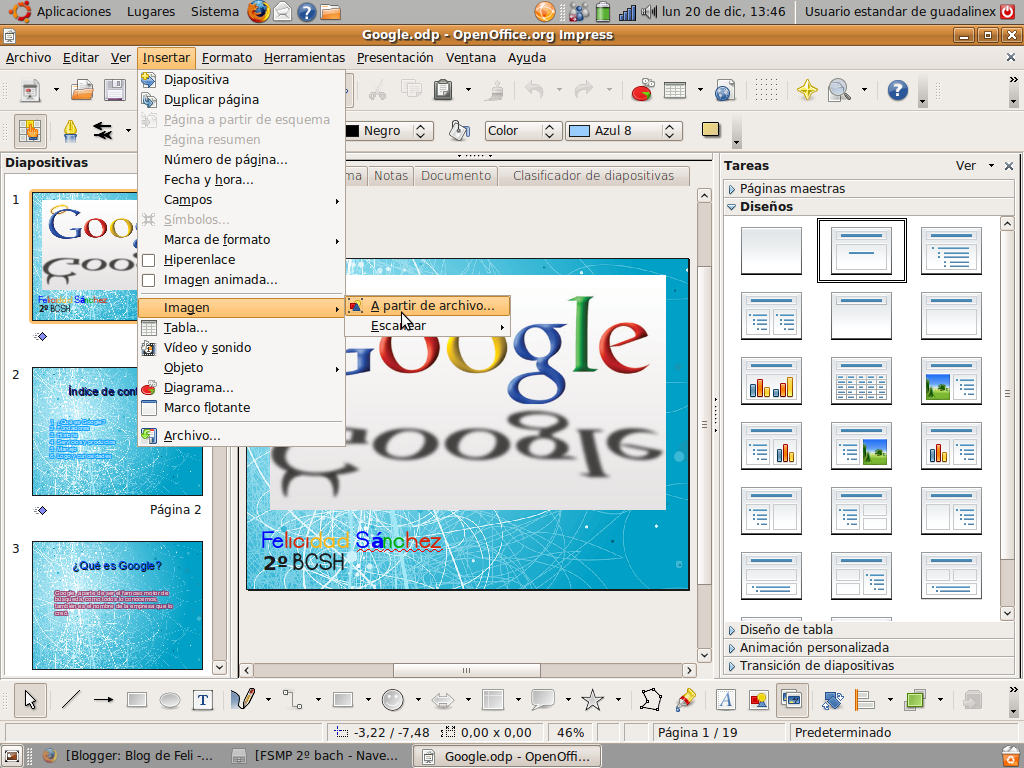Blog de Feli: Programa Impress