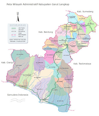 AMAZING INDONESIA: GARUT MAP