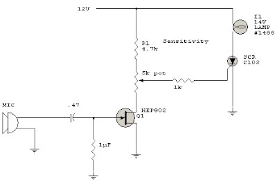 Sound Activated Switch ~ Circuitos de Electronica