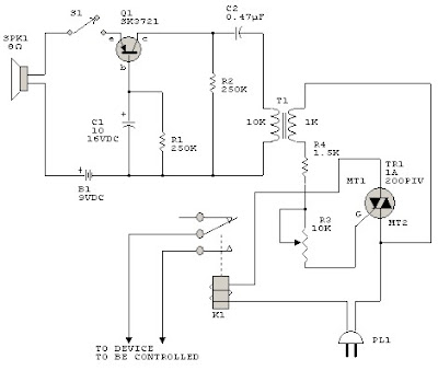 Voice Operated Switch ~ Circuitos de Electronica