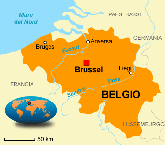 La Geografia della SecondaB: Il Belgio
