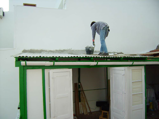 Cómo hacer un cuarto en la azotea sin mucho peso extra