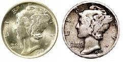 Numismatic Fun: Shiny Silver vs Dull Gray