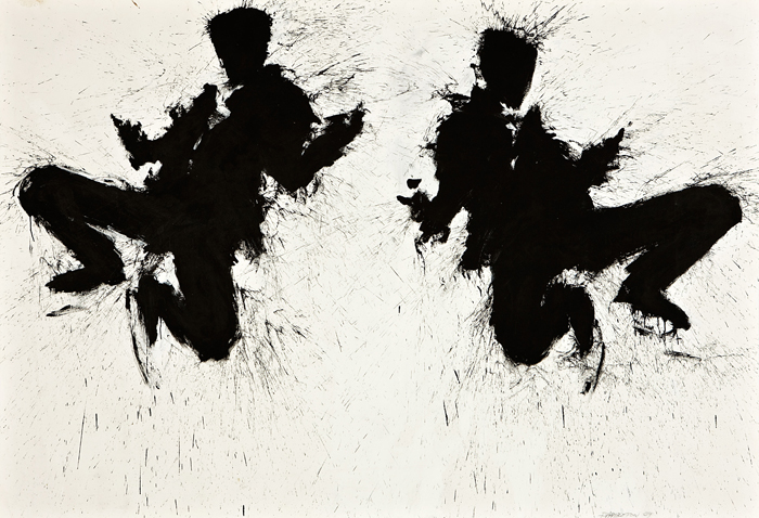 Richard Hambleton — London Exhibition | Hookedblog - Street Art from ...