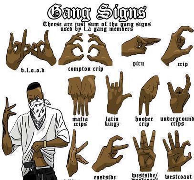 Baseball the sport of a lifetime: gang signs