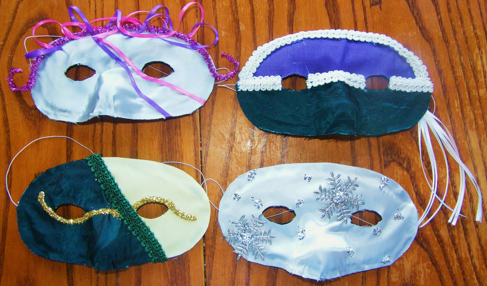 artteajannell: Shakespeare Camp Masks