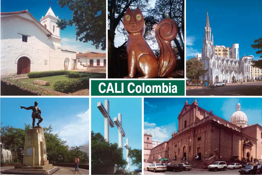 postales de colombia: Cali