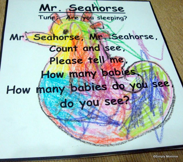 Mister Seahorse Activities | Simply Mommie