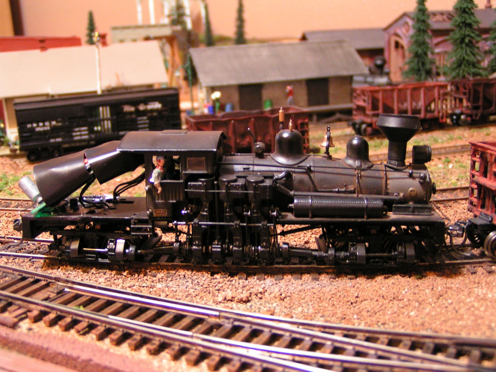 Geared Steam: Converting the HO Scale Spectrum 3 Truck Shay to a 2 Truck