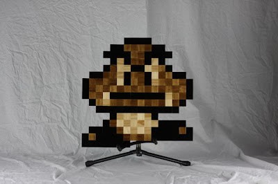 DAMN CRAZY PIX: 8-bit Wooden Decor