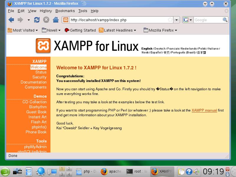 Installconfigure Apache Php Cakephp And Mysql On Suse Linux Enterprise Server 11