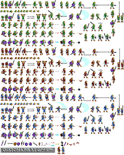 Sprite Recourser Team - Sprite All Time: Link Sprites