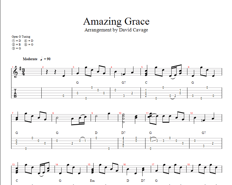 FREE VIDEO BANJO LESSONS: Lesson #095, Amazing Grace I